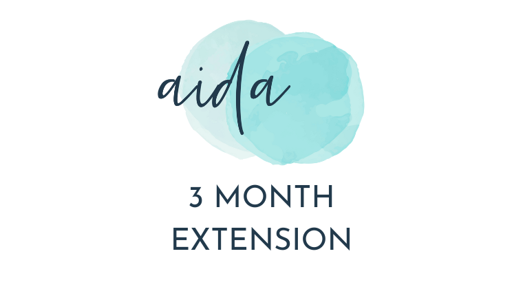 AIDA 3 Month Extension Current Members - Learning Strategy & Design
